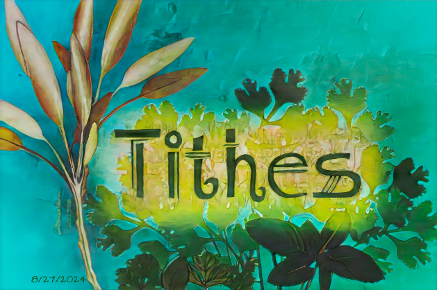 Tithes – Lavish Mercy